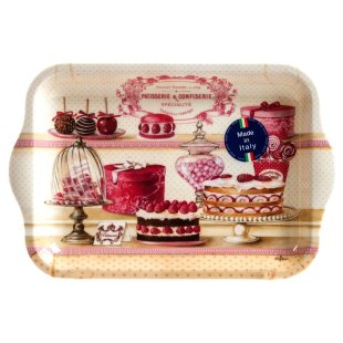 Поднос 22 х 15 см с ручками Easy Life "Сладости" / 153210 купить в ...